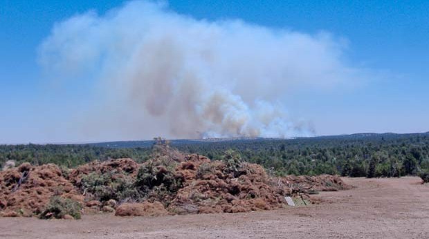 New "Wash" fire burning off Highway 377 near Heber-Overgaard now ...