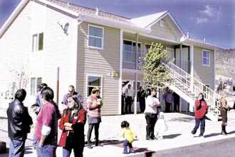 New housing development dedicated in Whiteriver | White mountain Apache ...