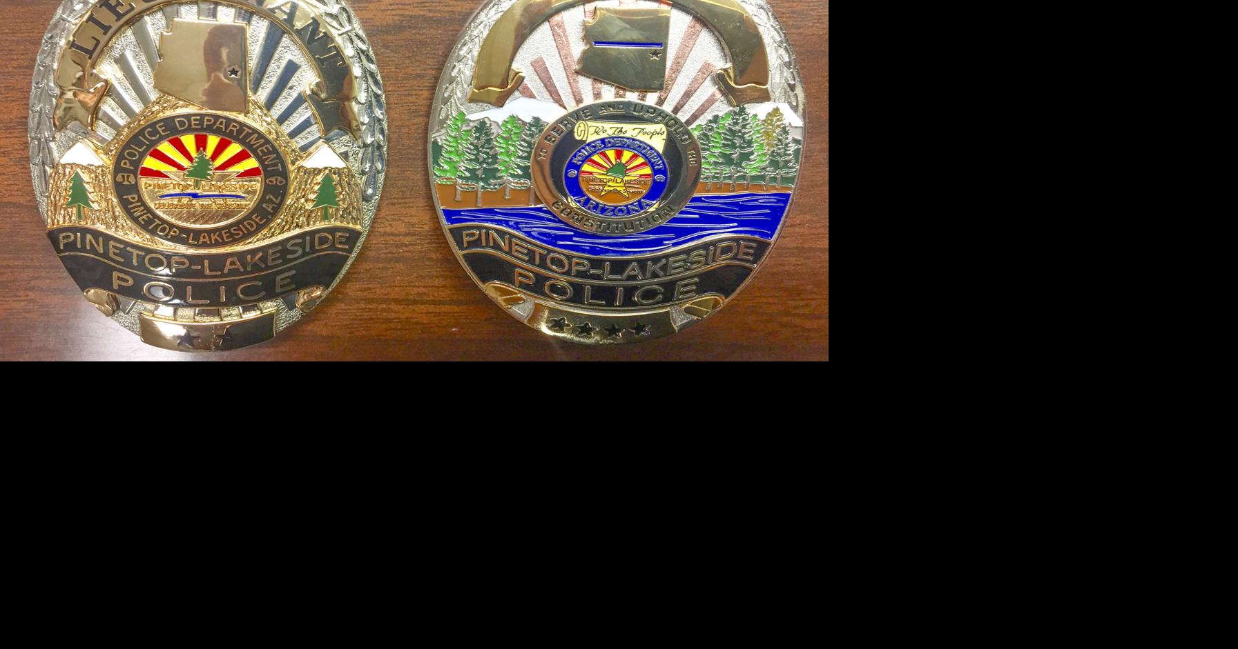 Lakeside/Pinetop police design new badges | Latest News | wmicentral.com