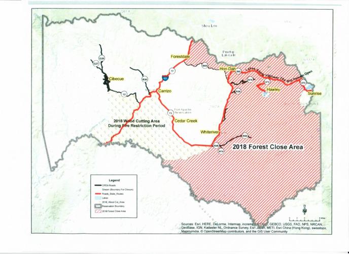 WMAT executive order enforces closures at tribal recreation sites ...