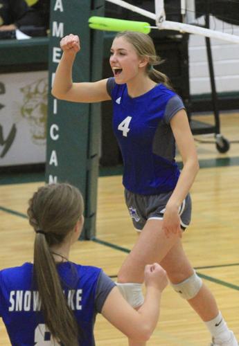 Division 3A Volleyball: Lobo Reagan Olson is 3A East Player of the Year ...