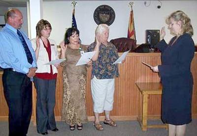 Judges swears in three new CASA volunteers Aug. 26 | Navajo County ...