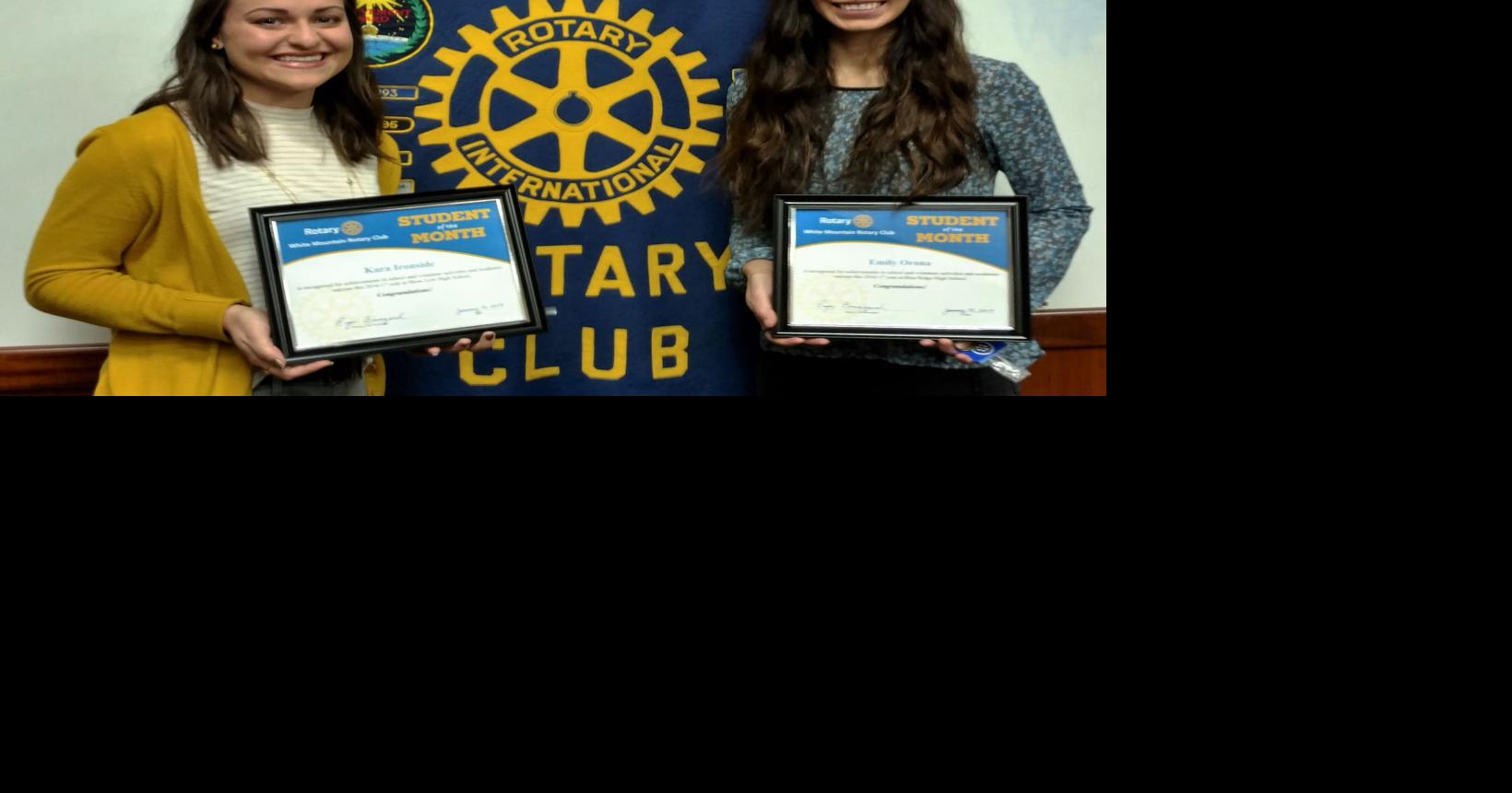 Rotary Club honors Ironside, Orona as 'Students of the Month ...