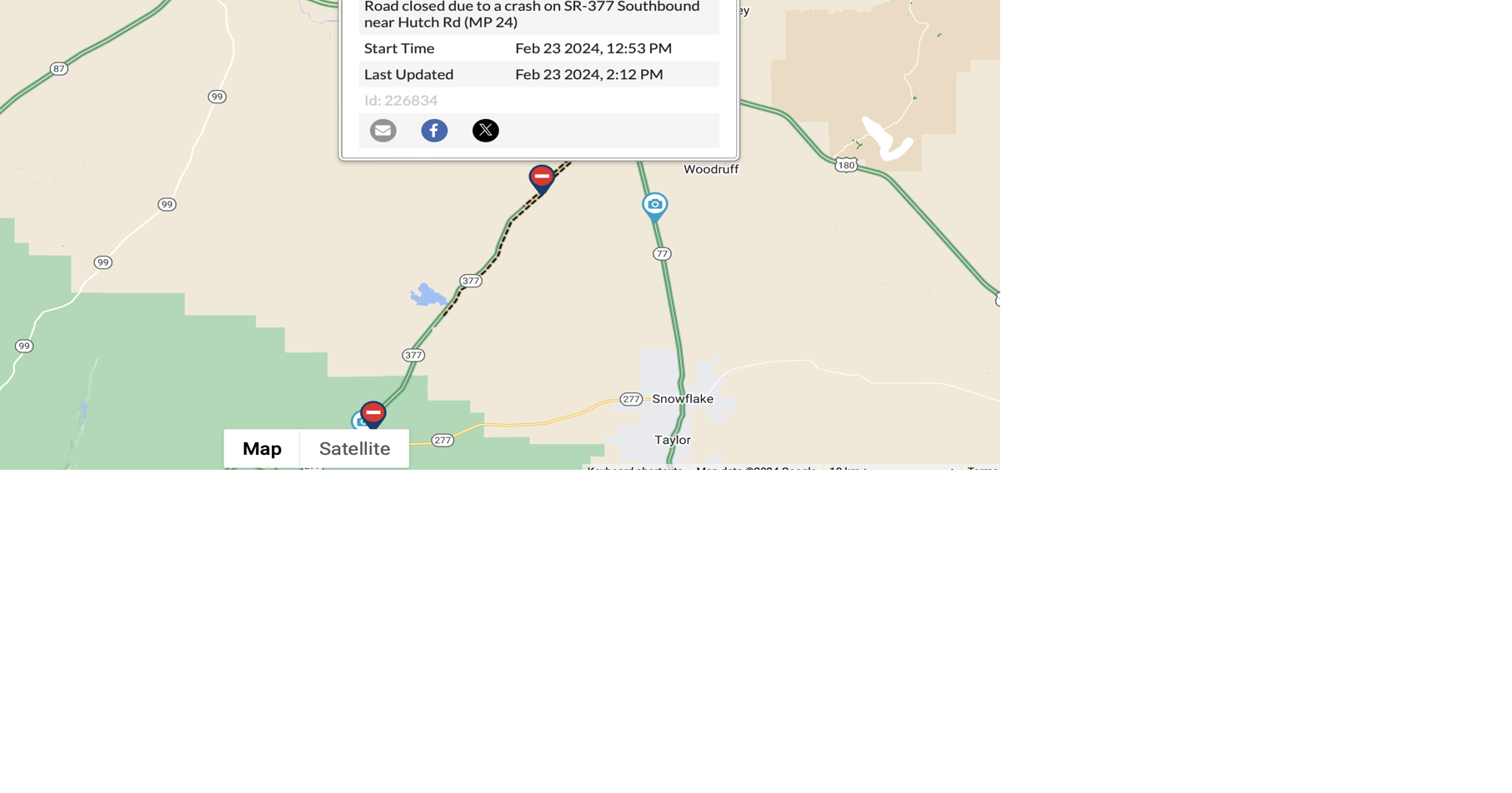 State Route 377 closed for fatal accident | News | wmicentral.com