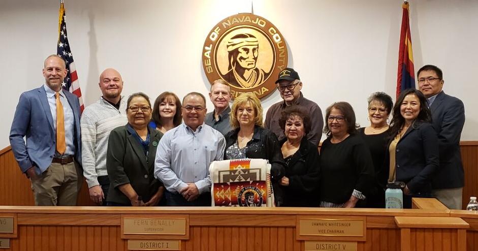 After 44 years, Navajo County bids goodbye to Deanne Romo at BOS ...