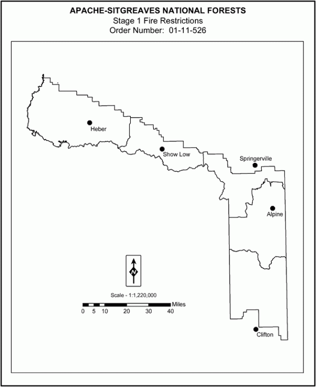 Fire restrictions now in effect for Apache-Sitgreaves forests | News ...