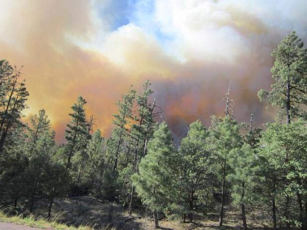 Poco fire grows to 11,011 acres; causing smoky conditions along ...