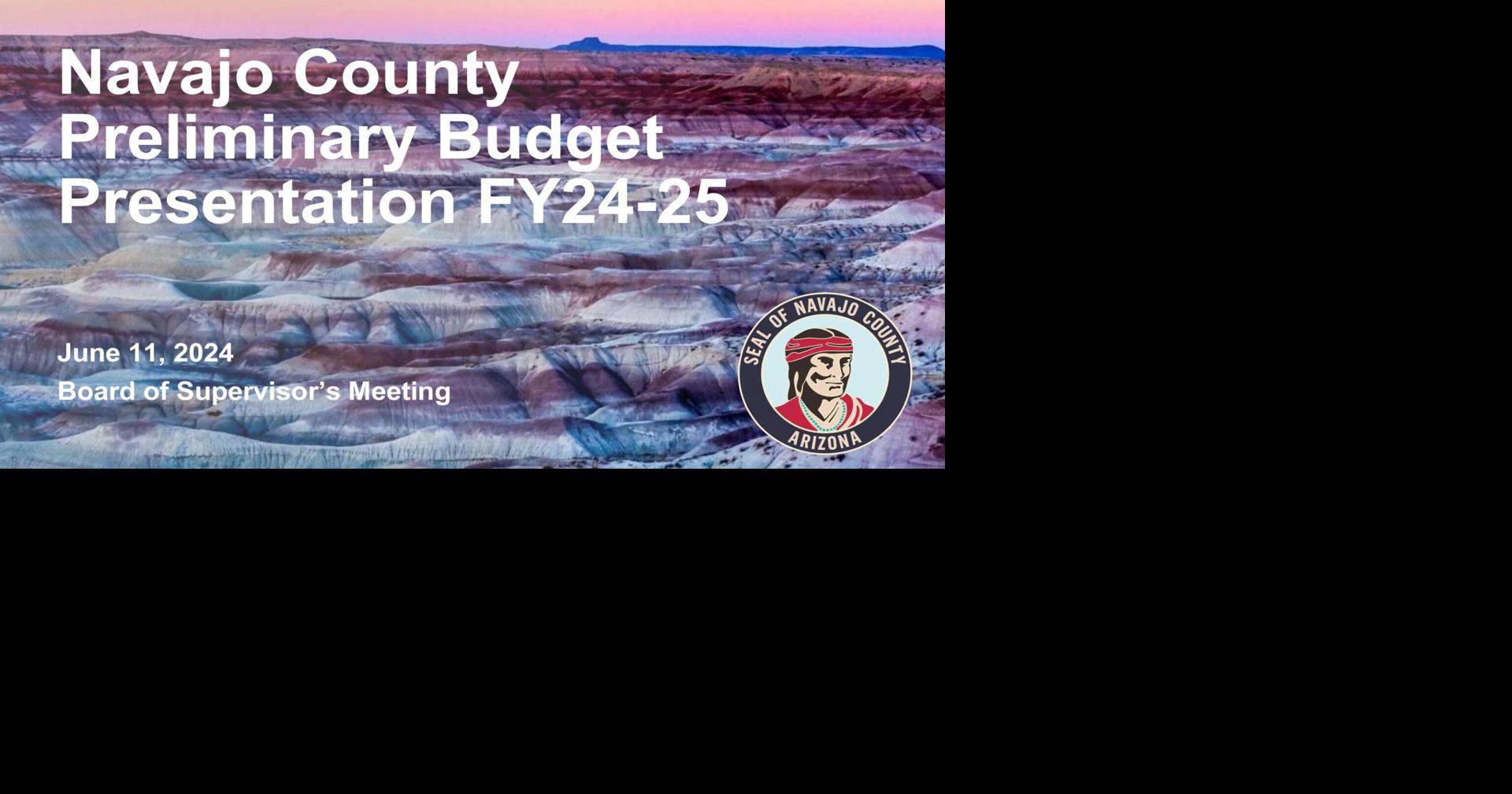 Navajo County adopts $225 million preliminary budget | News ...