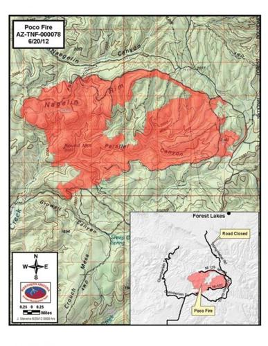 Poco Fire continues to grow southwest of Heber-Overgaard | Premium News ...