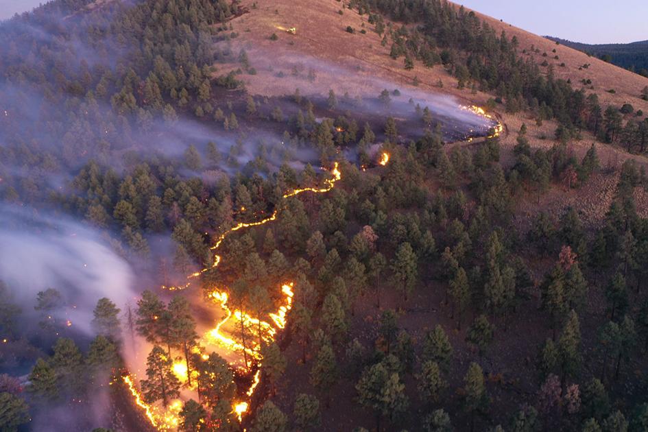 Two wildfires brought under control in Apache County | Apache County ...