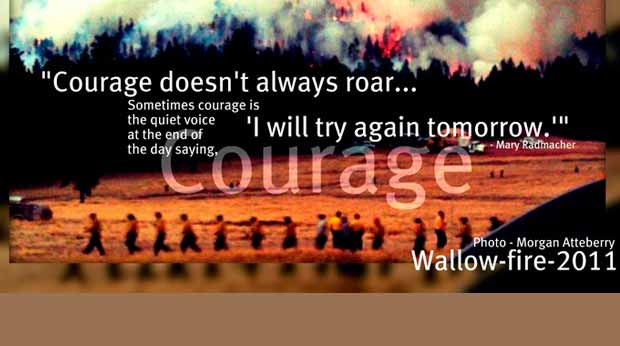 Wallow firefight continues with 58% containment; firefighters mourn ...