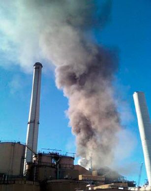 Mid morning explosion causes fire at SRP | Springerville/Eagar ...