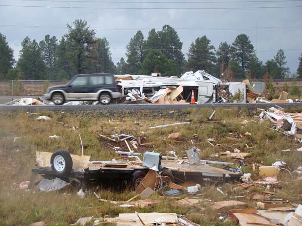 Tornados wreak havoc in Flagstaff area | Arizona | wmicentral.com