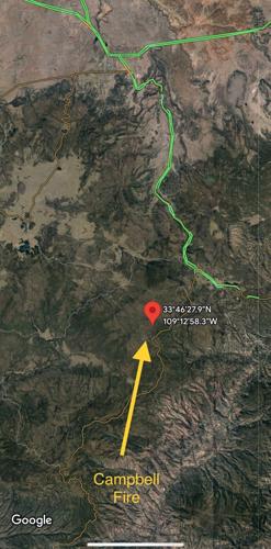 Fire crews respond to Campbell Fire near Alpine | Fire Season ...