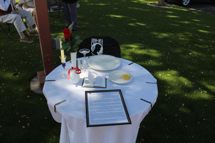 Pow Mia Ceremony Table Kit | Cabinets Matttroy