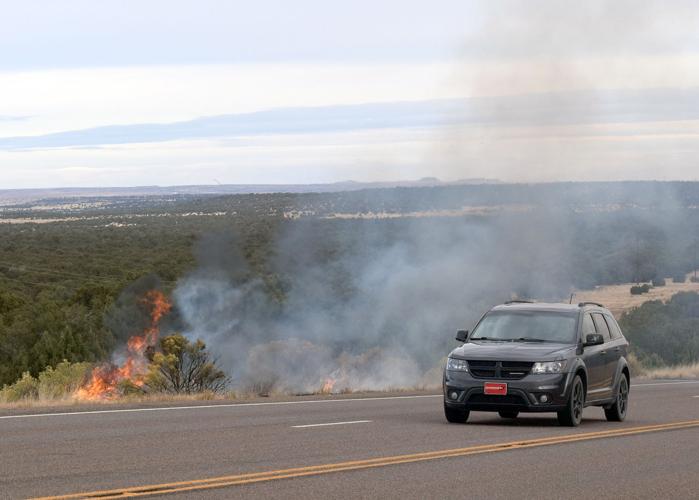 Three spot fires along highway in same spots two days in a row | Latest ...