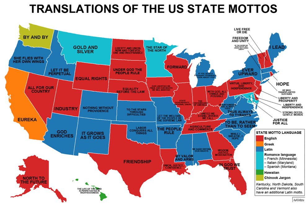 The state of the states' mottos and nicknames | Editorial | wmicentral.com