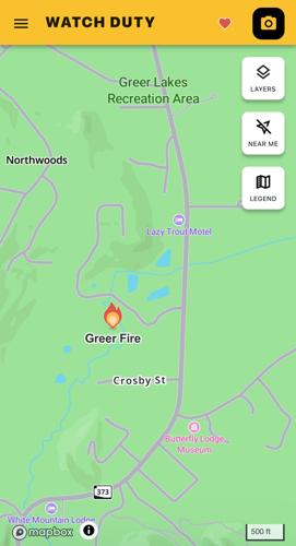 May 13: Greer Fire moving into areas previously burned in Wallow Fire ...