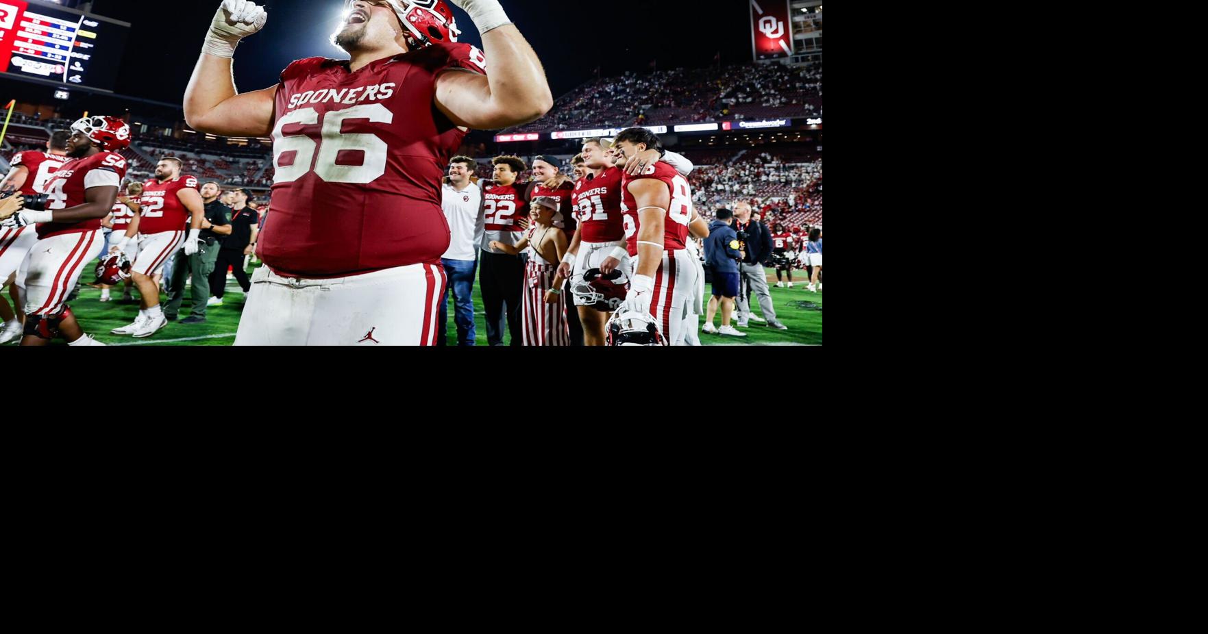 Oklahoma’s new offensive line shines in statement win over Michigan ...