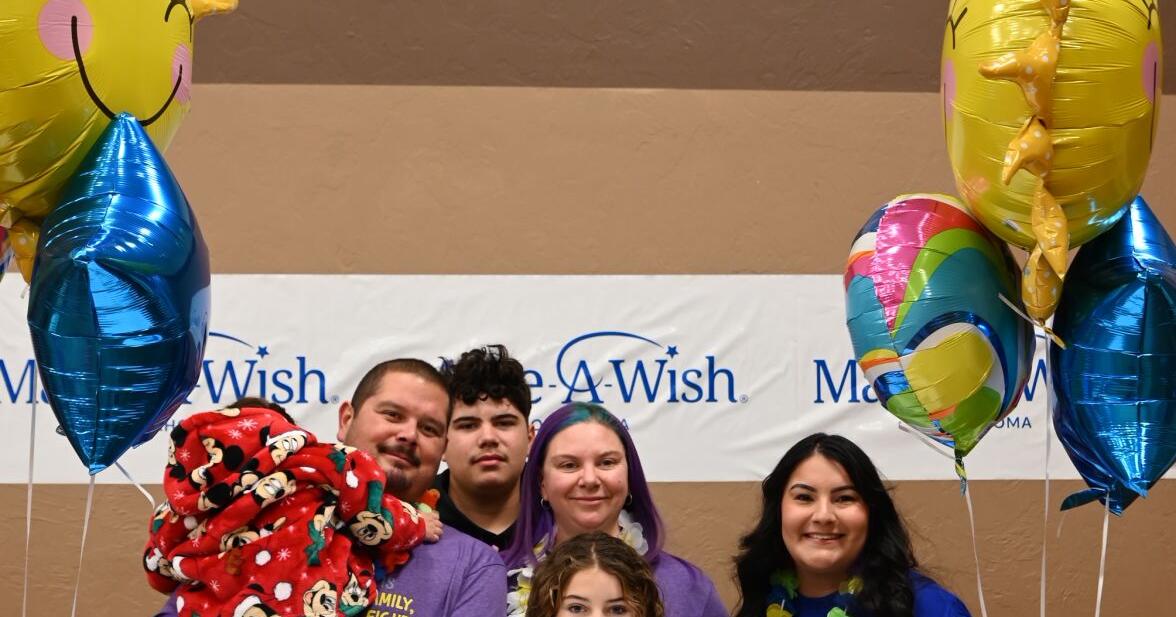 Make-A-Wish celebrates Laverne girl ahead of Florida trip | Local News ...