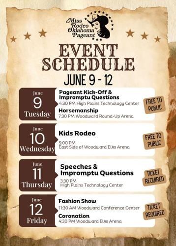 Kids can meet Miss Rodeo Oklahoma contestants at library and kids rodeo ...