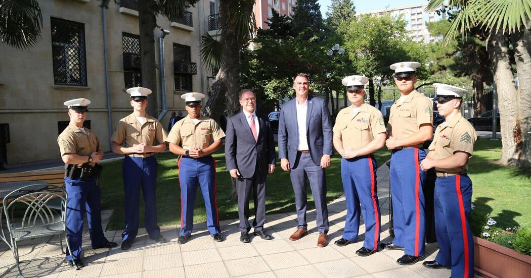 Gov. Stitt's visit continues state's partnership with Azerbaijan | News ...