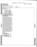 Sample ballots available for February 10 special county question and ...