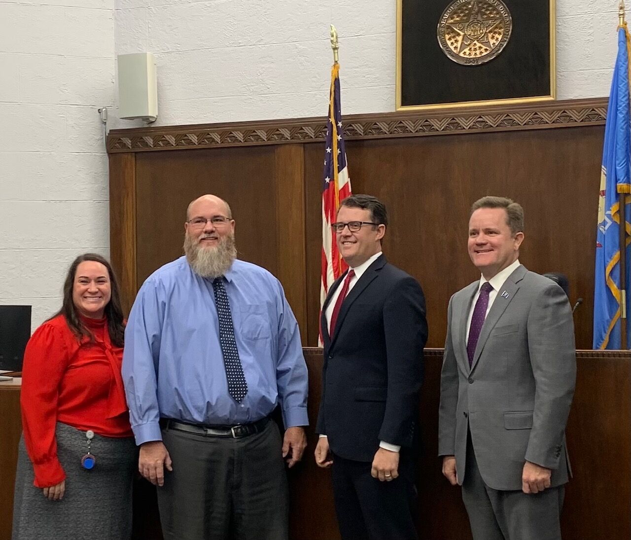 Supreme Court justices visit Woodward County Courthouse | News ...