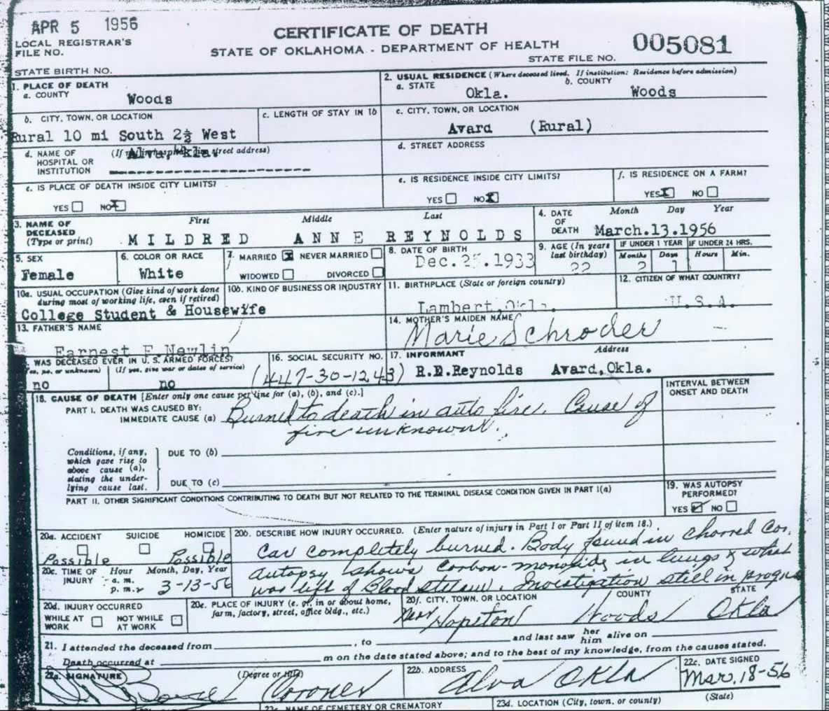 This week in history: 60th Anniversary of Reynolds' murder | Local News ...