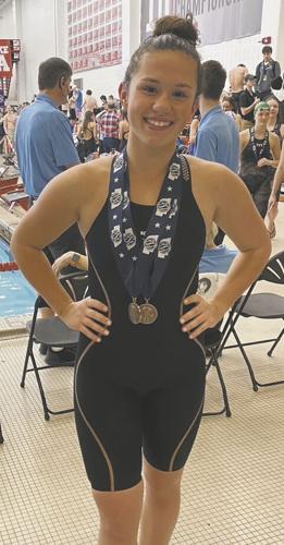 Jacobs captures two medals at State Swimming | Wisner News | wpnews.com
