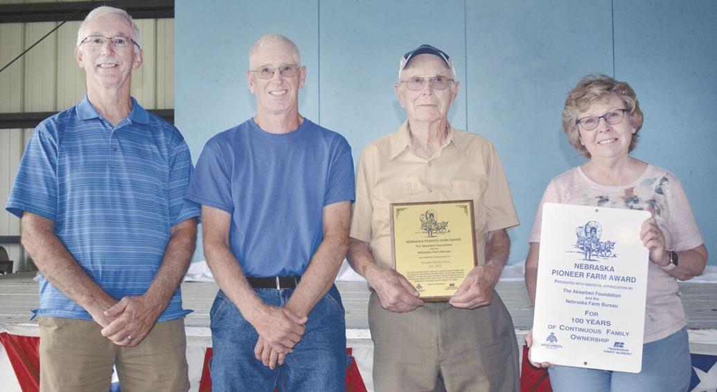 Schutte Family receives 2023 Nebraska Pioneer Farm Award | Top Stories ...