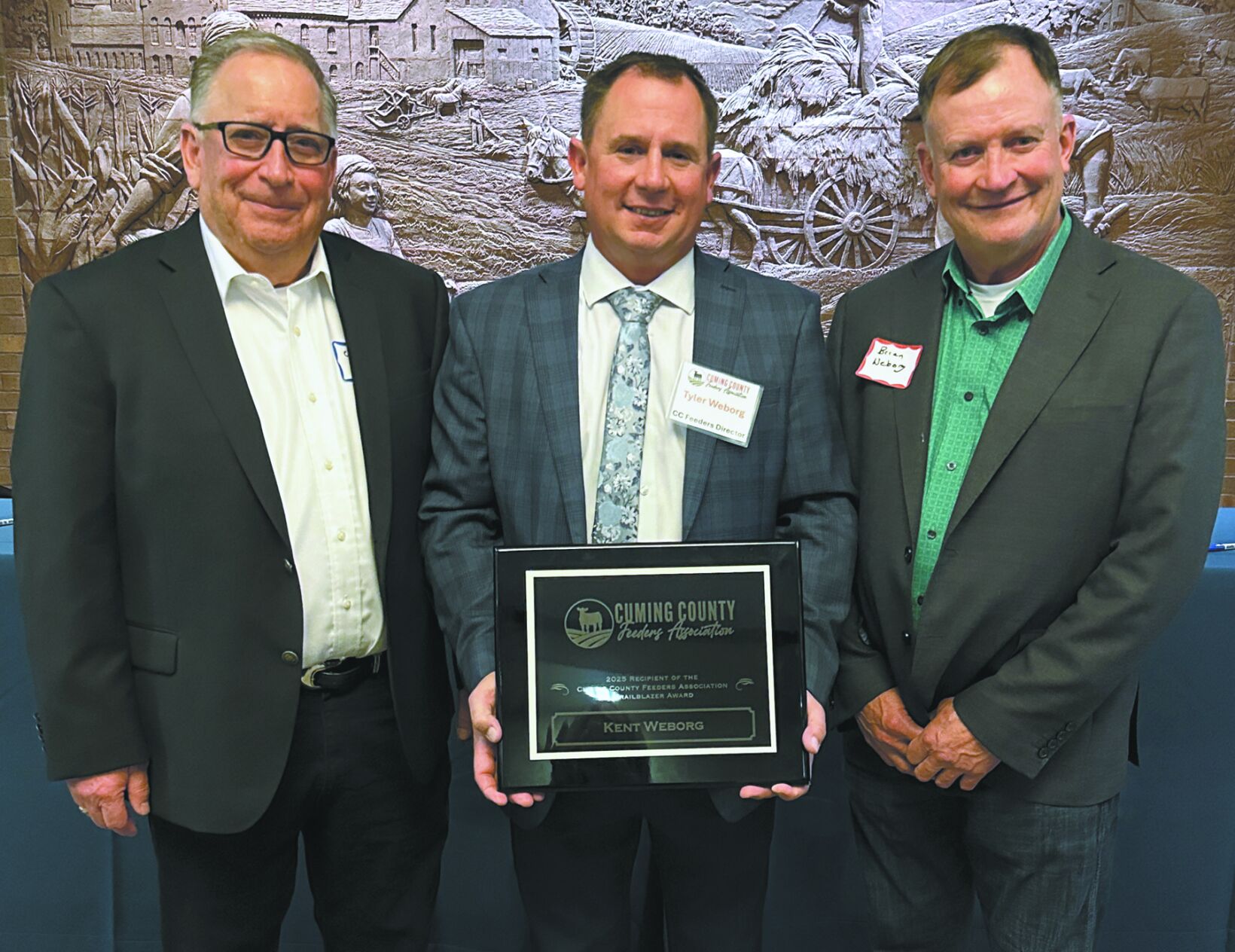 Weborg honored with Trailblazer Award | Top Stories | wpnews.com