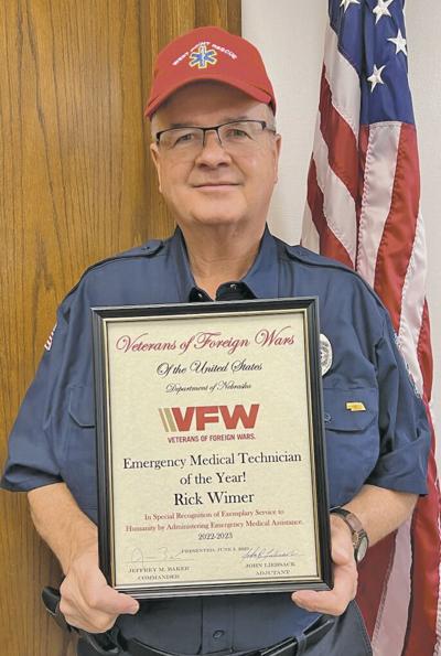 Nebraska VFW awards Wimer EMT of the Year | People | wpnews.com