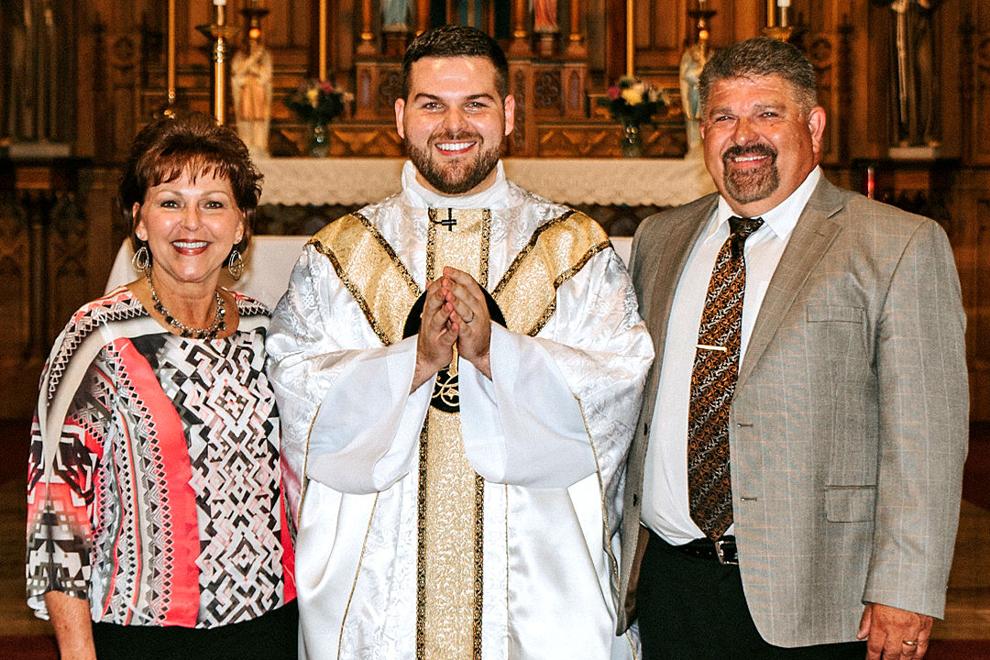 Taylor Leffler ordained as priest; celebrates Mass at St. Mary’s ...