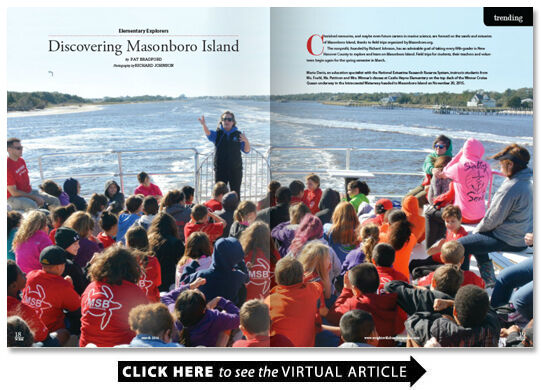 Elementary Explorers: Discovering Masonboro Island | Archive | wrightsvillebeachmagazine.com