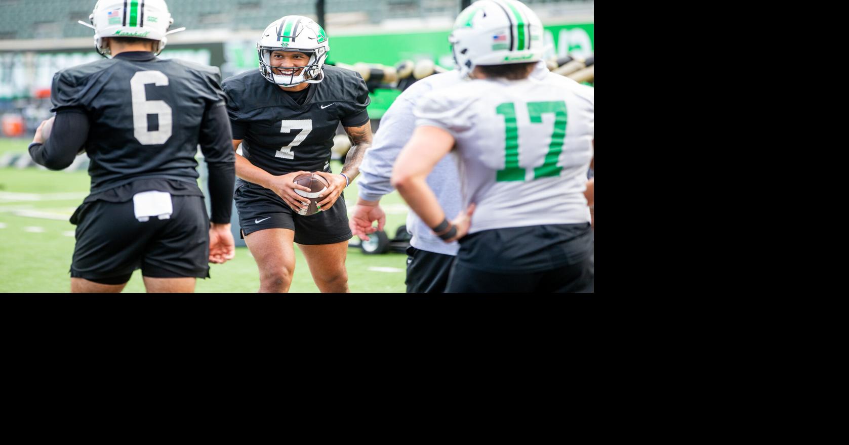 Marshall football: Herd continuing to build heading into spring break ...