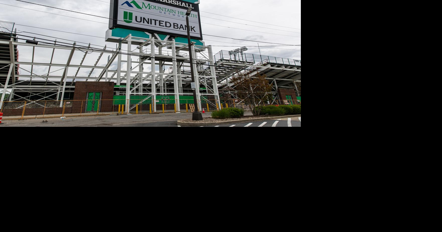 Herd on the big screen: New football video board one of four to be ...