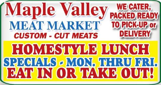 Maple Valley Meats And Convenience Market Llc | deer processing | lunch ...