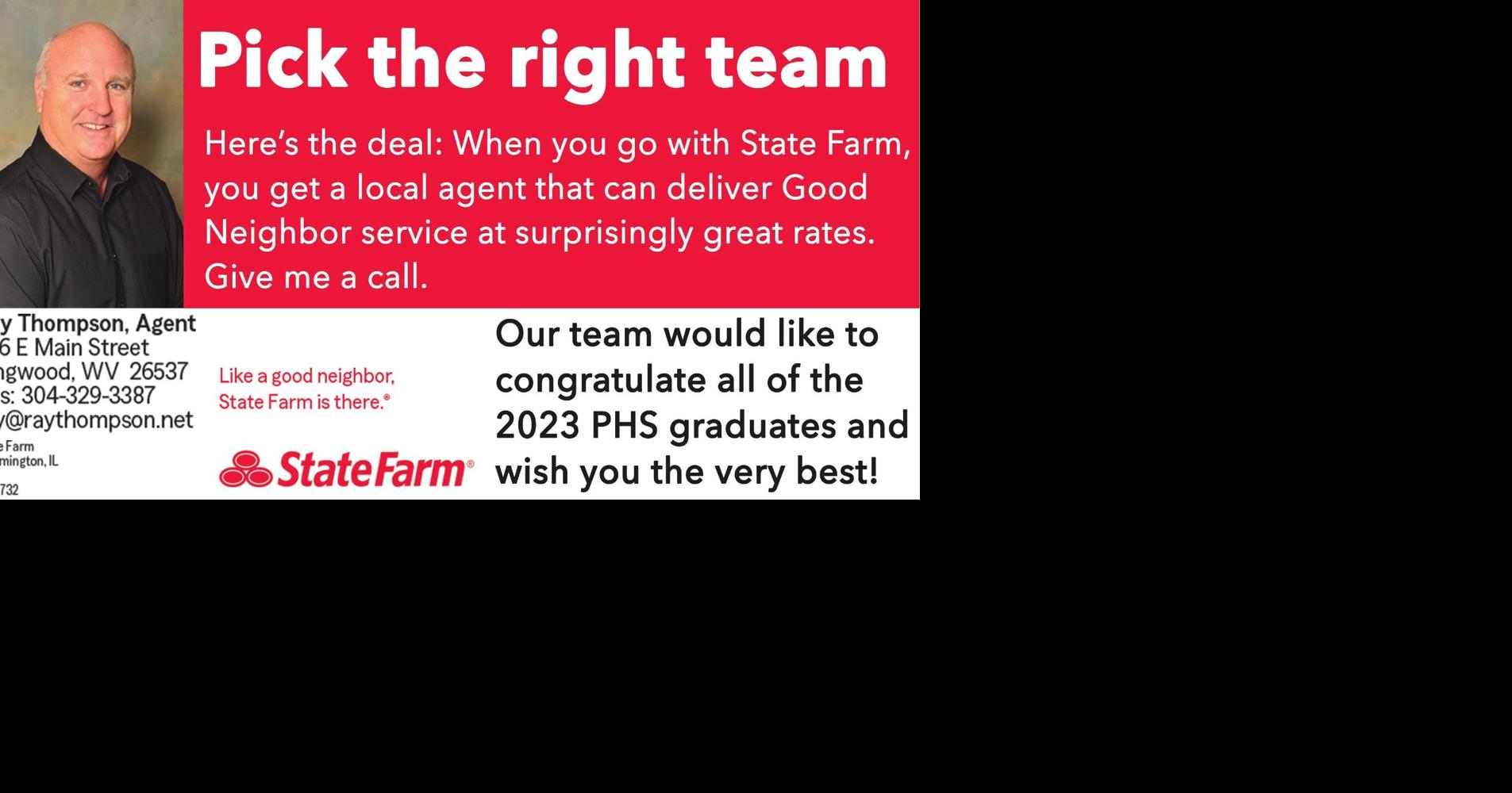 STATE FARM RAY THOMPSON | Other | wvnews.com