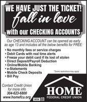Home Federal Credit Union | banking | auto loan | Clarksburg, WV ...