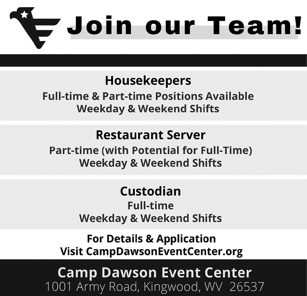 CAMP DAWSON/ MWR | Other | wvnews.com