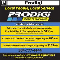 Prodigi | "bruceton mills" | internet | Bruceton Mills, WV | wvnews.com