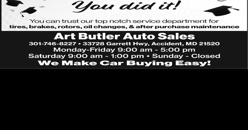 ART BUTLER AUTO SALES | Other | wvnews.com