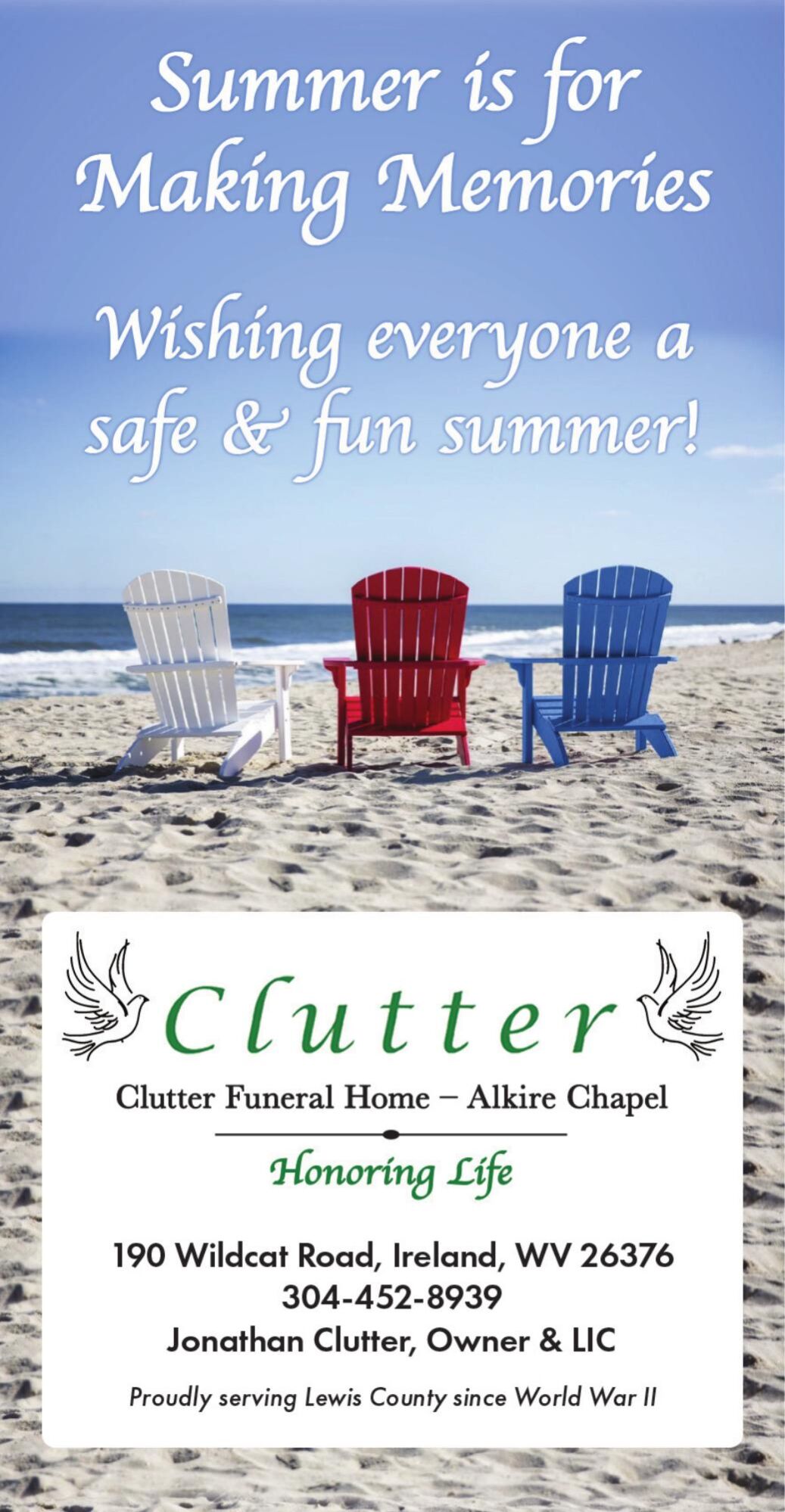 CLUTTER FUNERAL HOME - ALKIRE CH | Other | wvnews.com