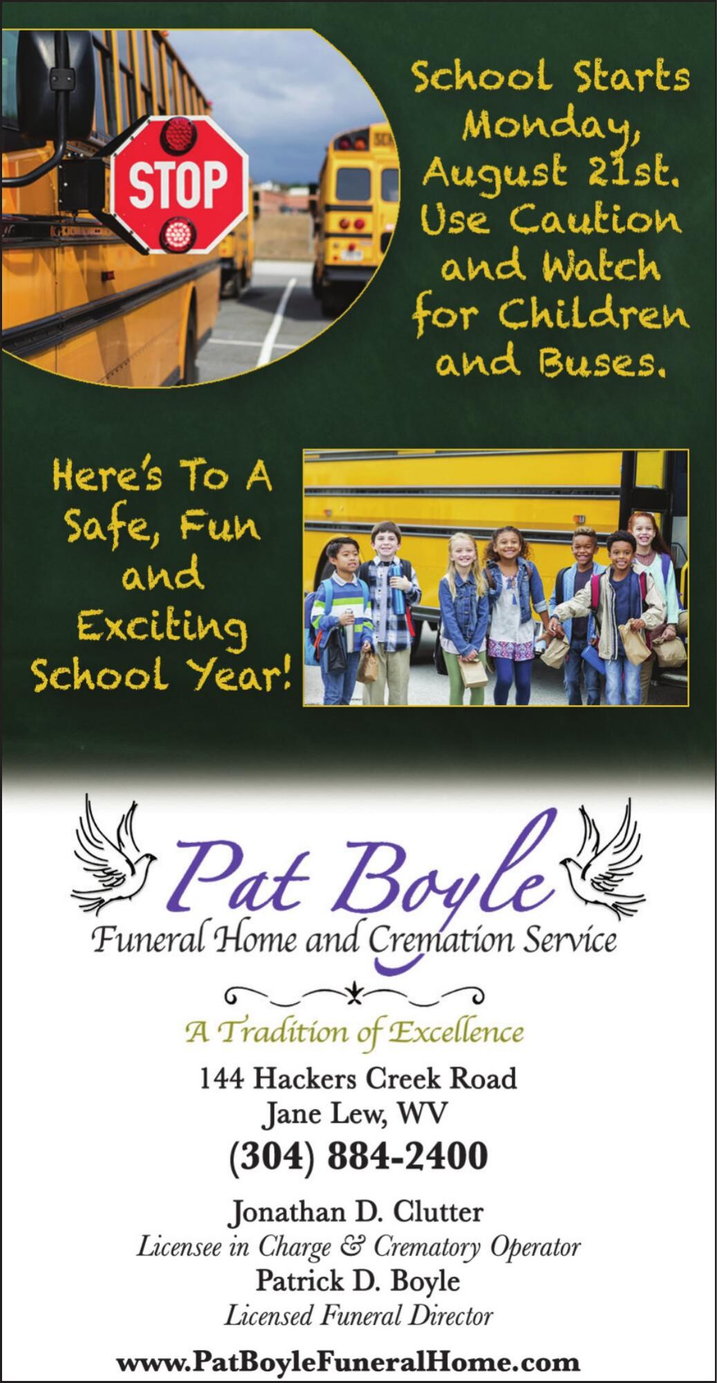 PAT BOYLE FUNERAL HOME (WD) | Other | wvnews.com