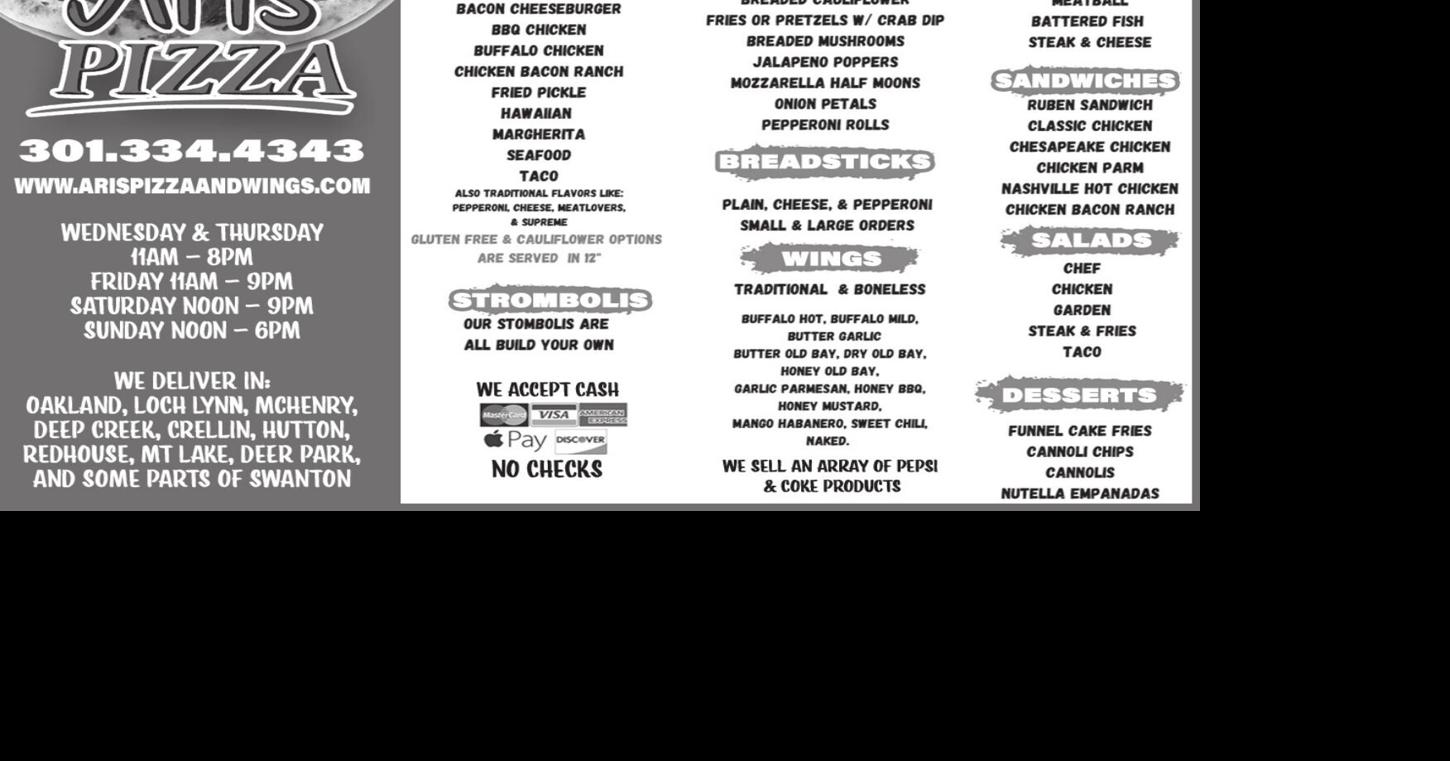 ARI'S PIZZA | Other | wvnews.com