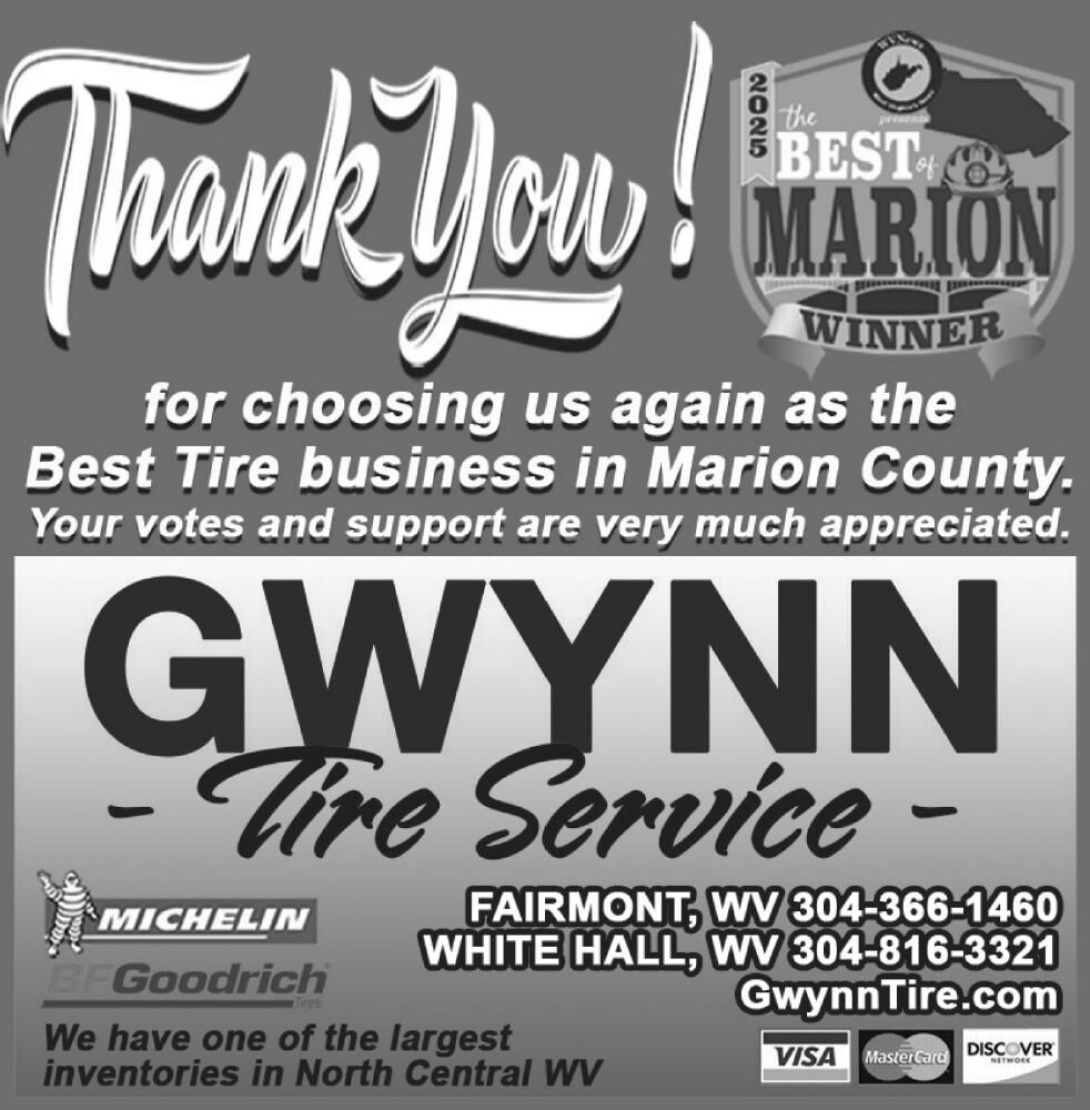 GWYNN TIRE | Other | wvnews.com
