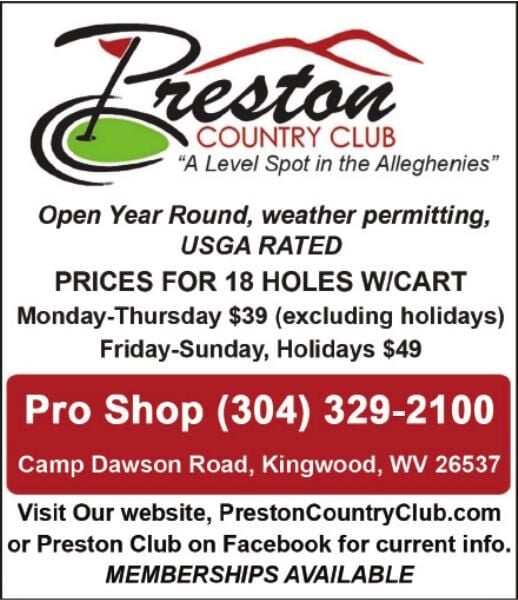 PRESTON COUNTRY CLUB INC | Other | wvnews.com