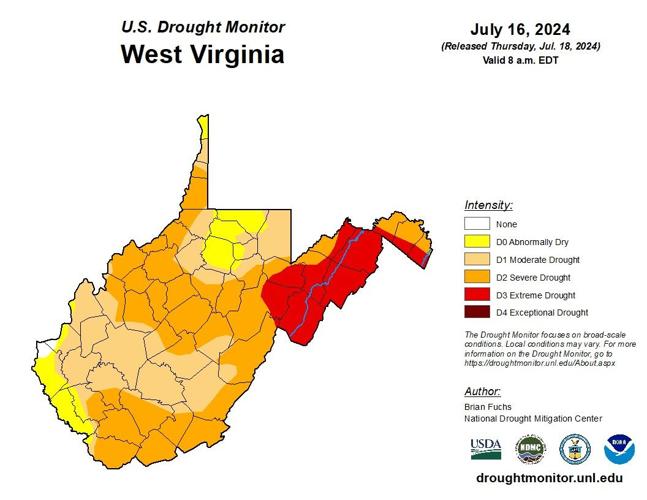 Drought sweeps across West Virginia with widespread impact | West ...