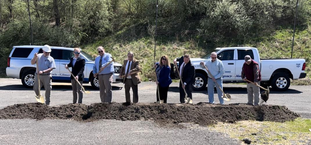 Ground breaking ceremony held for Lewis/Gilmer E-911 Center | Weston ...